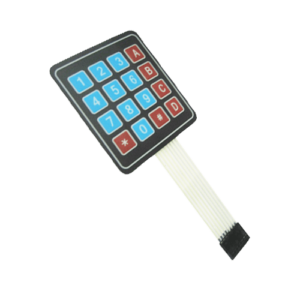three buttons membrance switch keypads – CST PCB Website